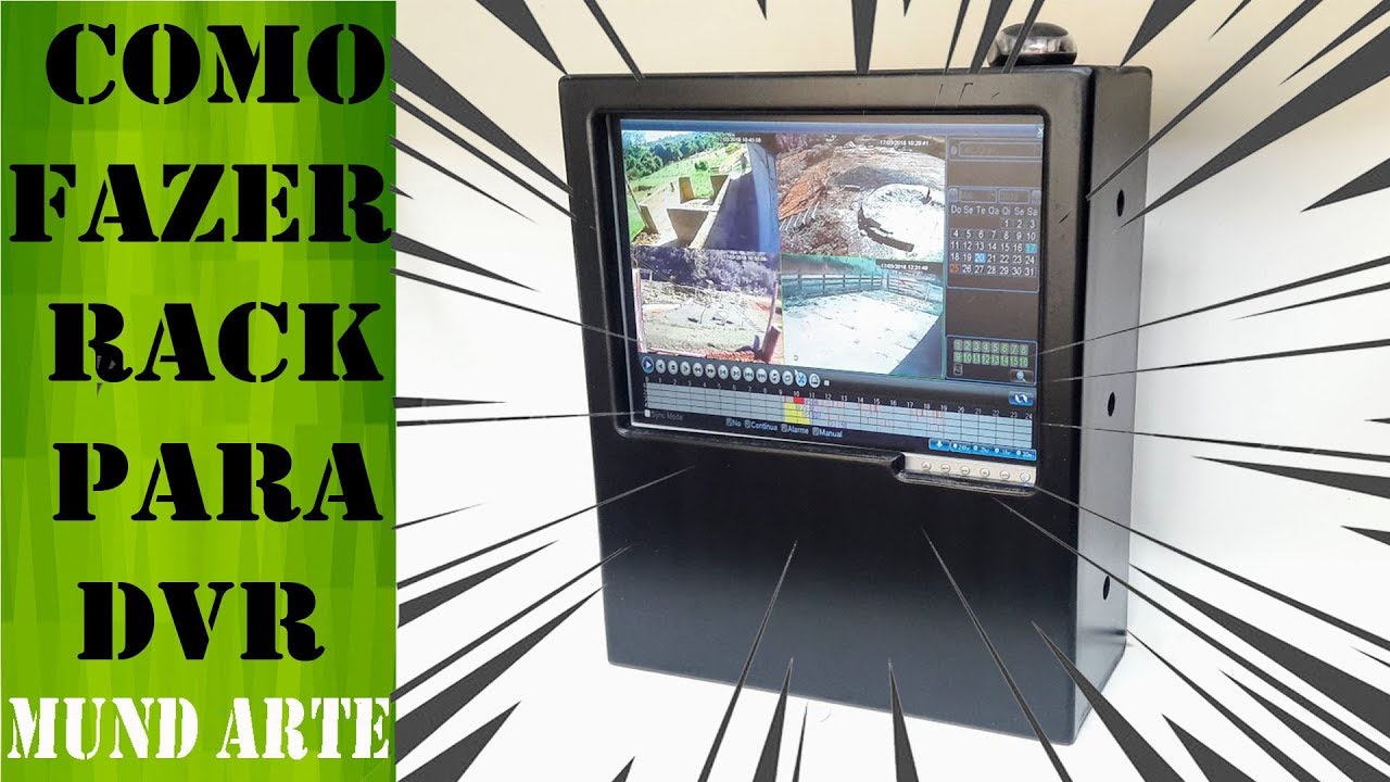 RACK PARA DVR - YouTube