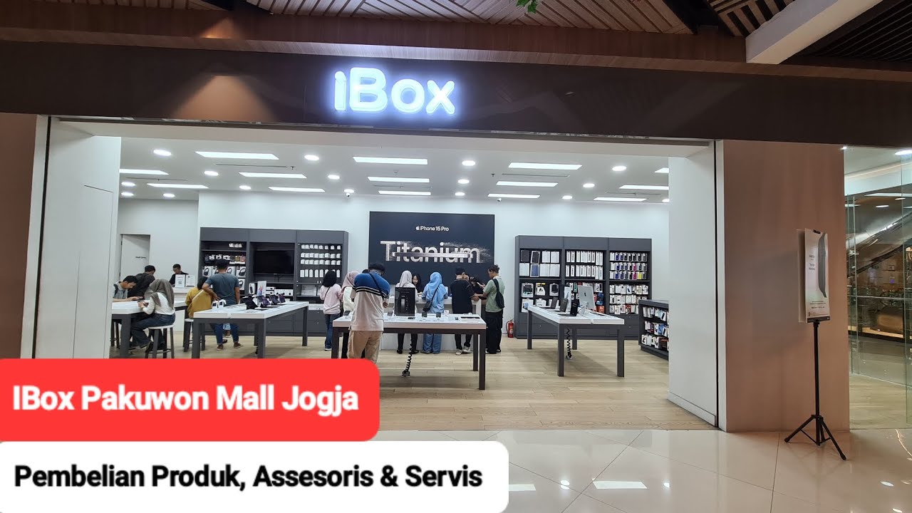 IBox Pakuwon Mall Jogja ‼️ Pembelian Produk Apple, Assesoris & Servis ...