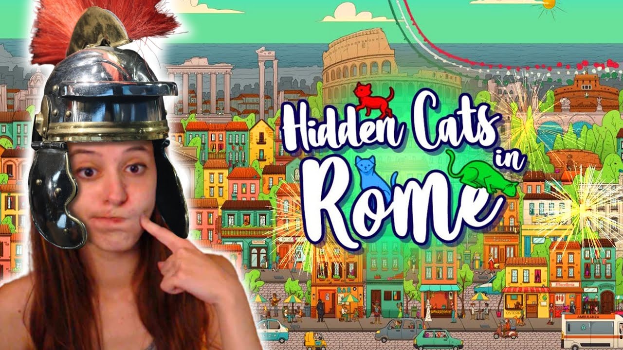 CHERCHER DES CHATS C'EST MON EMPIRE ROMAIN | Hidden Cats - YouTube
