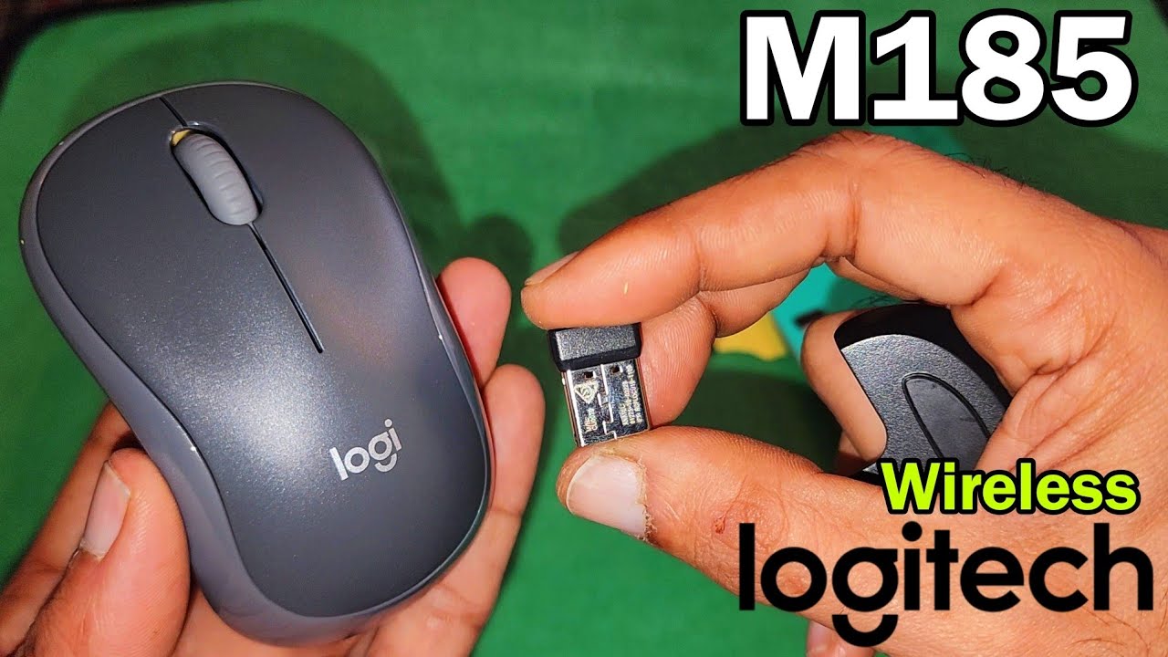Logitech m185 wireless mouse | Unboxing | under 1500 | plug and play ...
