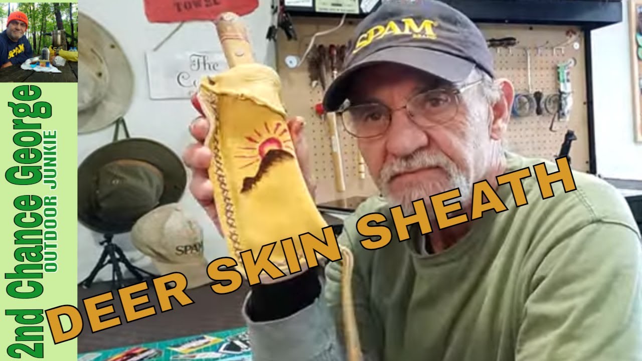 Custom Deer Hide Leather Sheath: A Unique Twist For My Kephart Knife ...