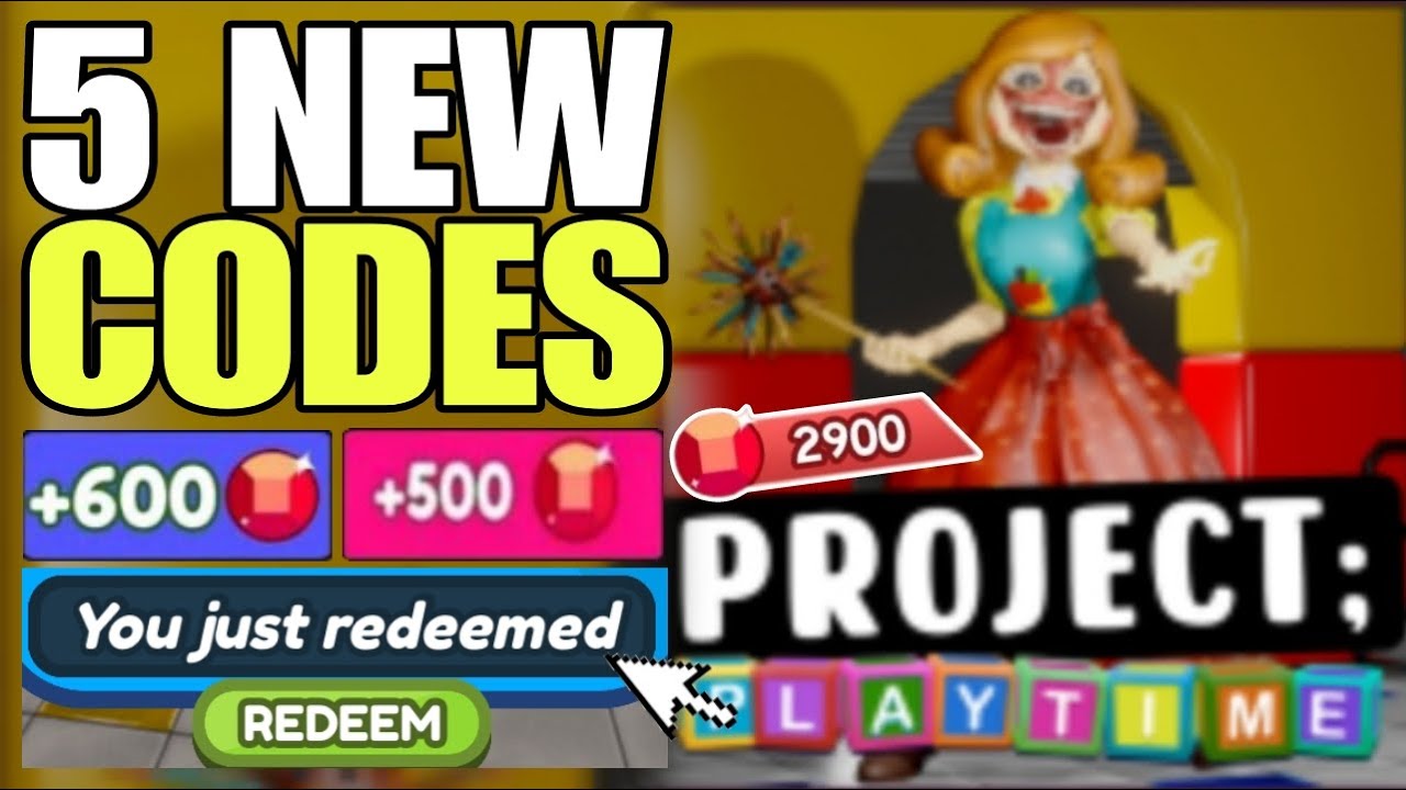 *NEW UPDATE* PROJECT PLAYTIME MULTIPLAYER ROBLOX CODES 2024 | PROJECT ...