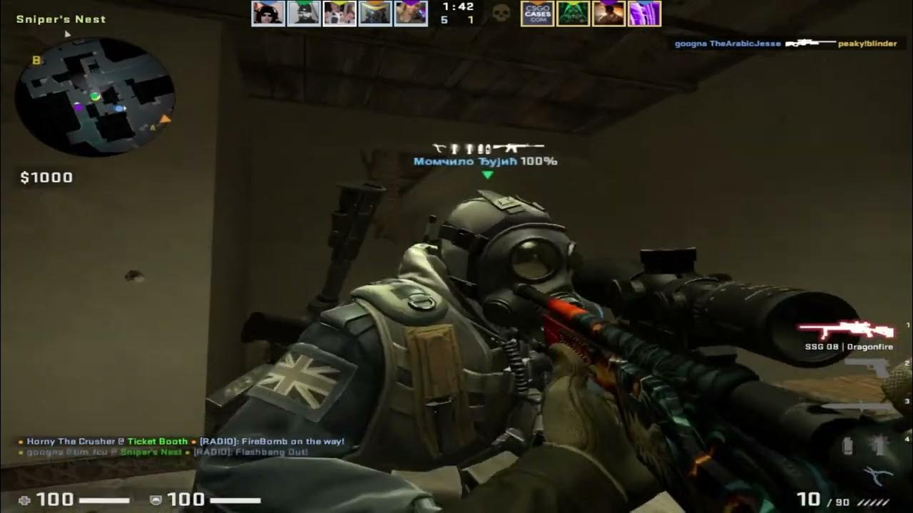 SSG 08 + wall + mouse1 - YouTube