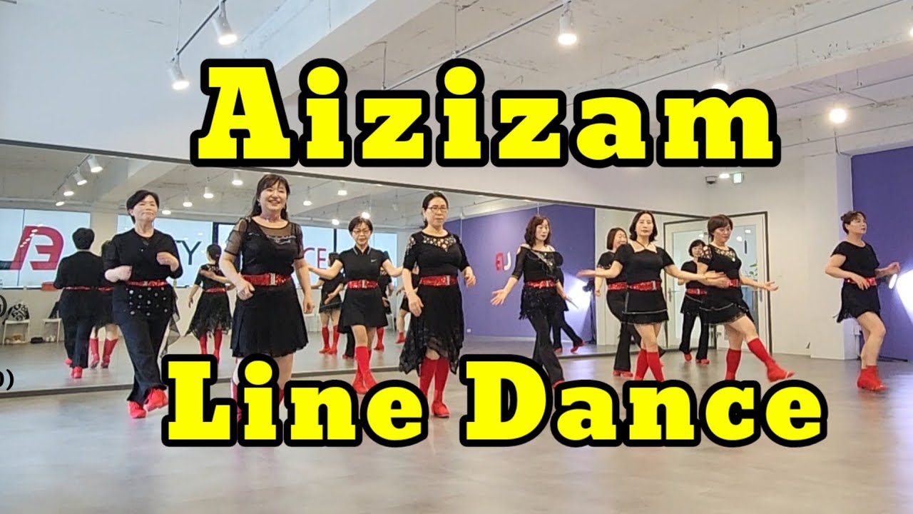Azizam Line Dance 🎶 Improver 쉽고 신나는 중급 라인댄스 - YouTube