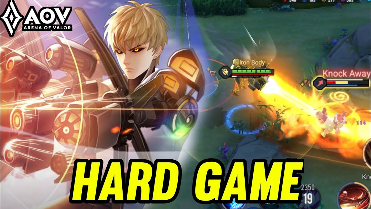 AOV : ERROL/GENOS GAMEPLAY | HARD GAME - ARENA OF VALOR LIÊNQUÂNMOBILE ...