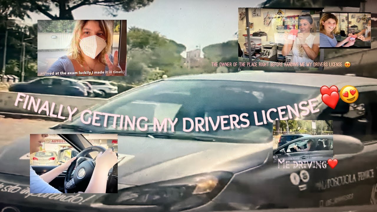 Finally getting my drivers license at 19 years old!:) - YouTube