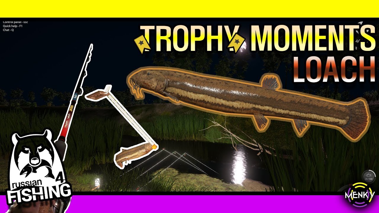 [Trophy Moments] Loach is Long [191231][Russian Fishing 4] - YouTube