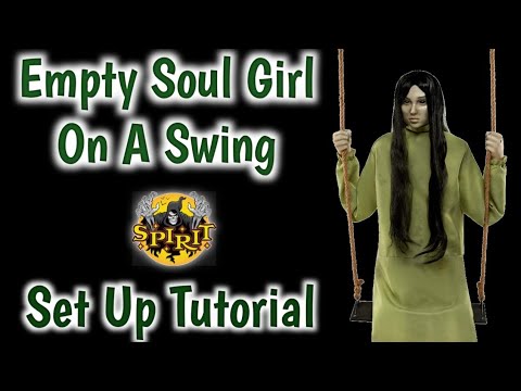 Empty Soul Girl On A Swing Set Up - YouTube