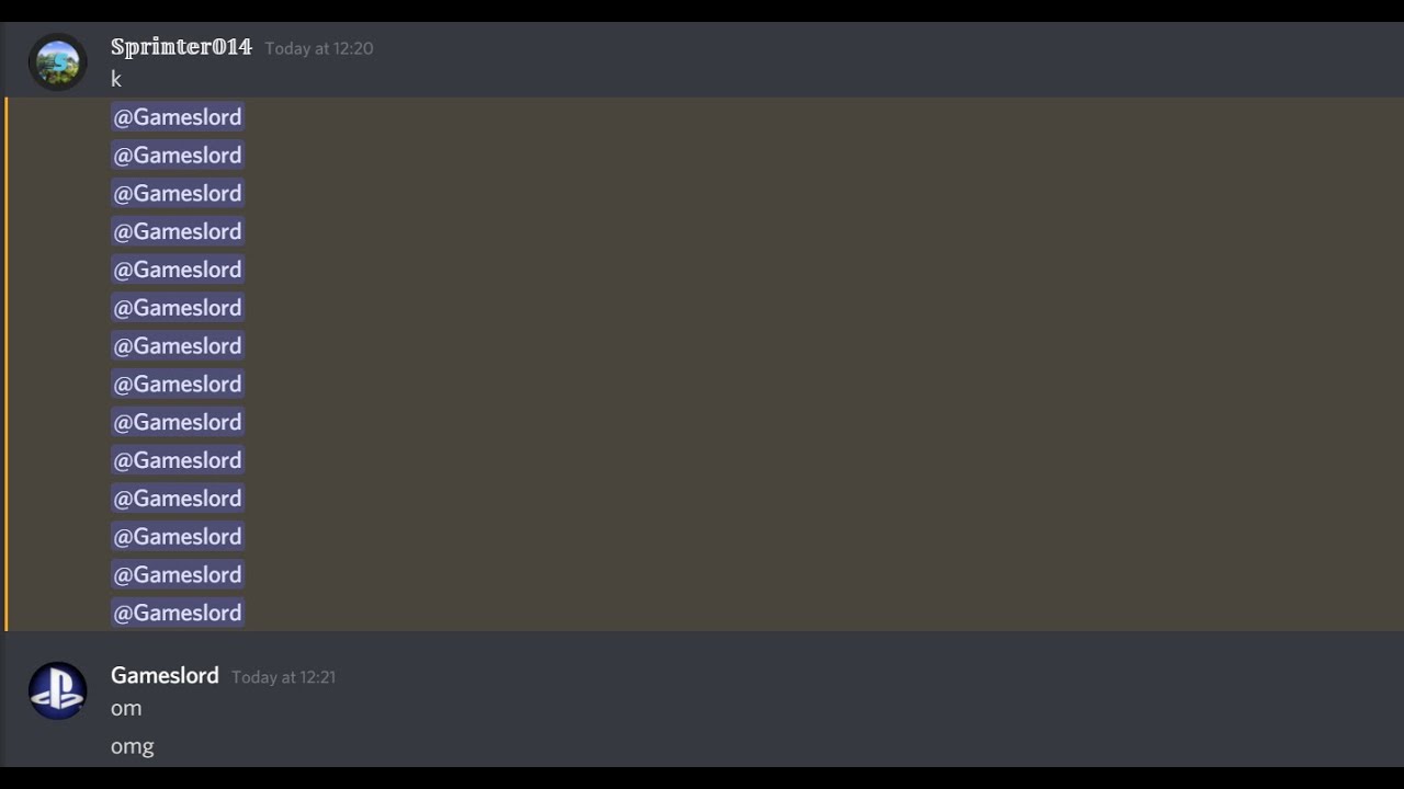 When someone pings you a lot.... (Discord) - YouTube