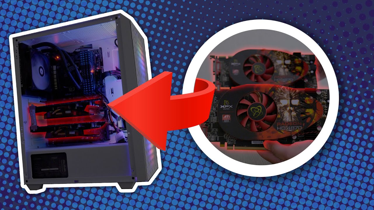 I am installing AMD Crossfire Graphic Cards in a Custom PC Build! - YouTube