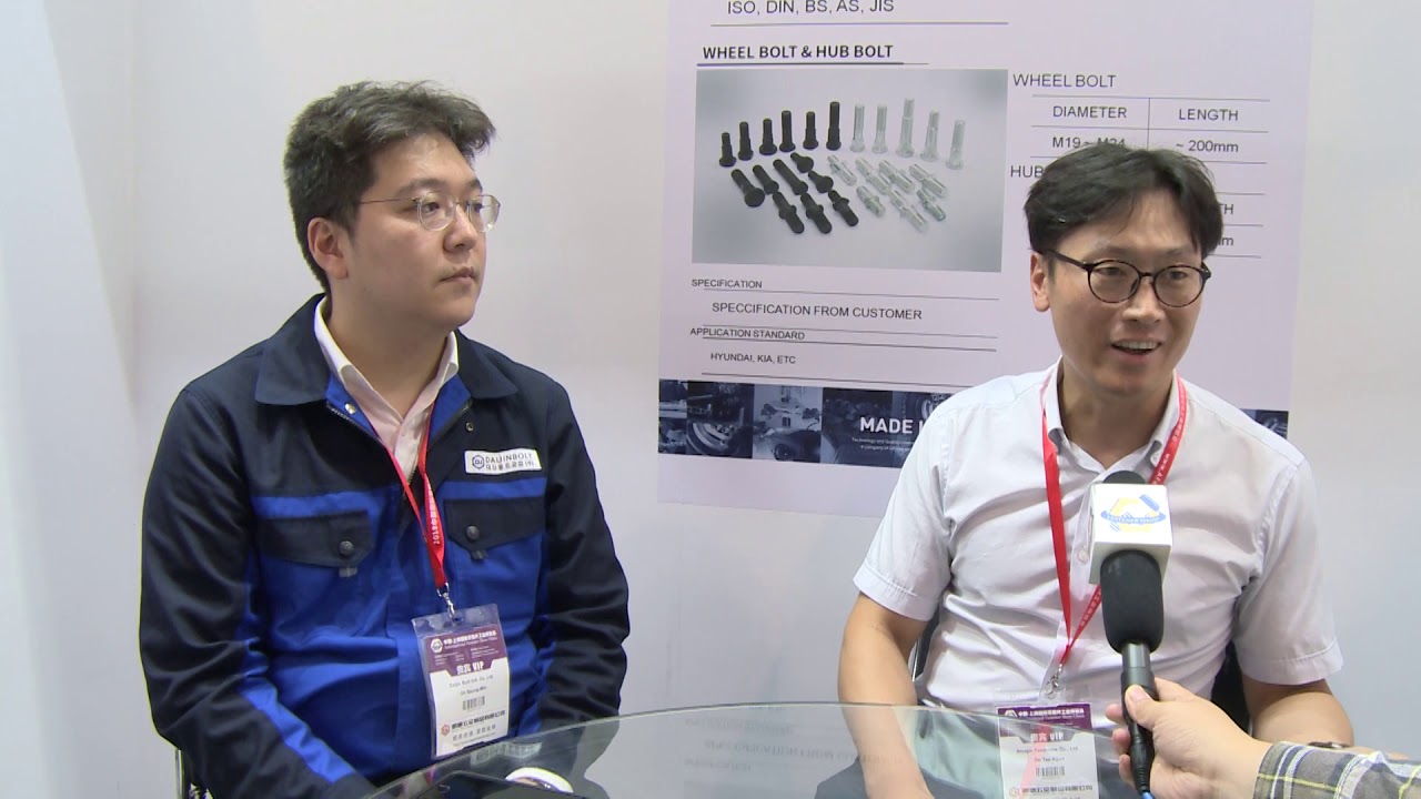 fastener--JINHAP/DAIJIN BOLT IND INC./太阳金属工业株式会社/Sunil dyfas - YouTube