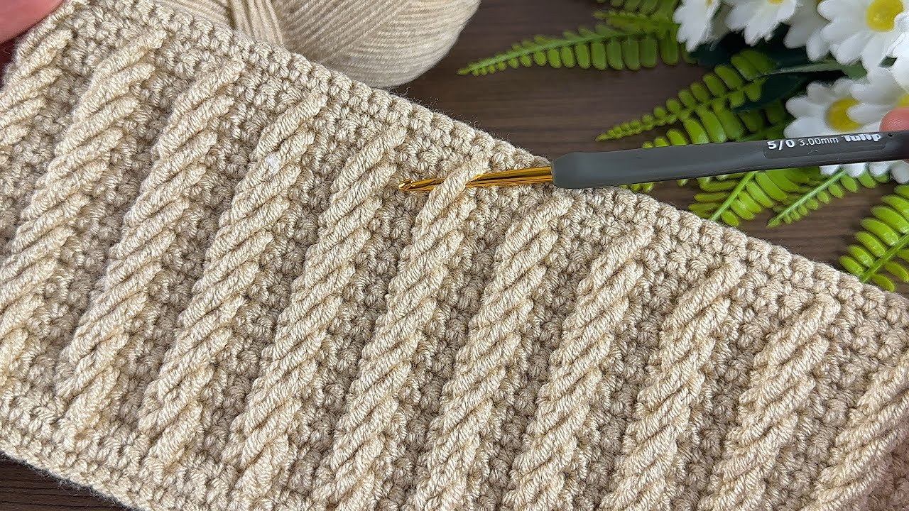 The most beautiful and UNIQUE crochet pattern you've ever seen! easy ...