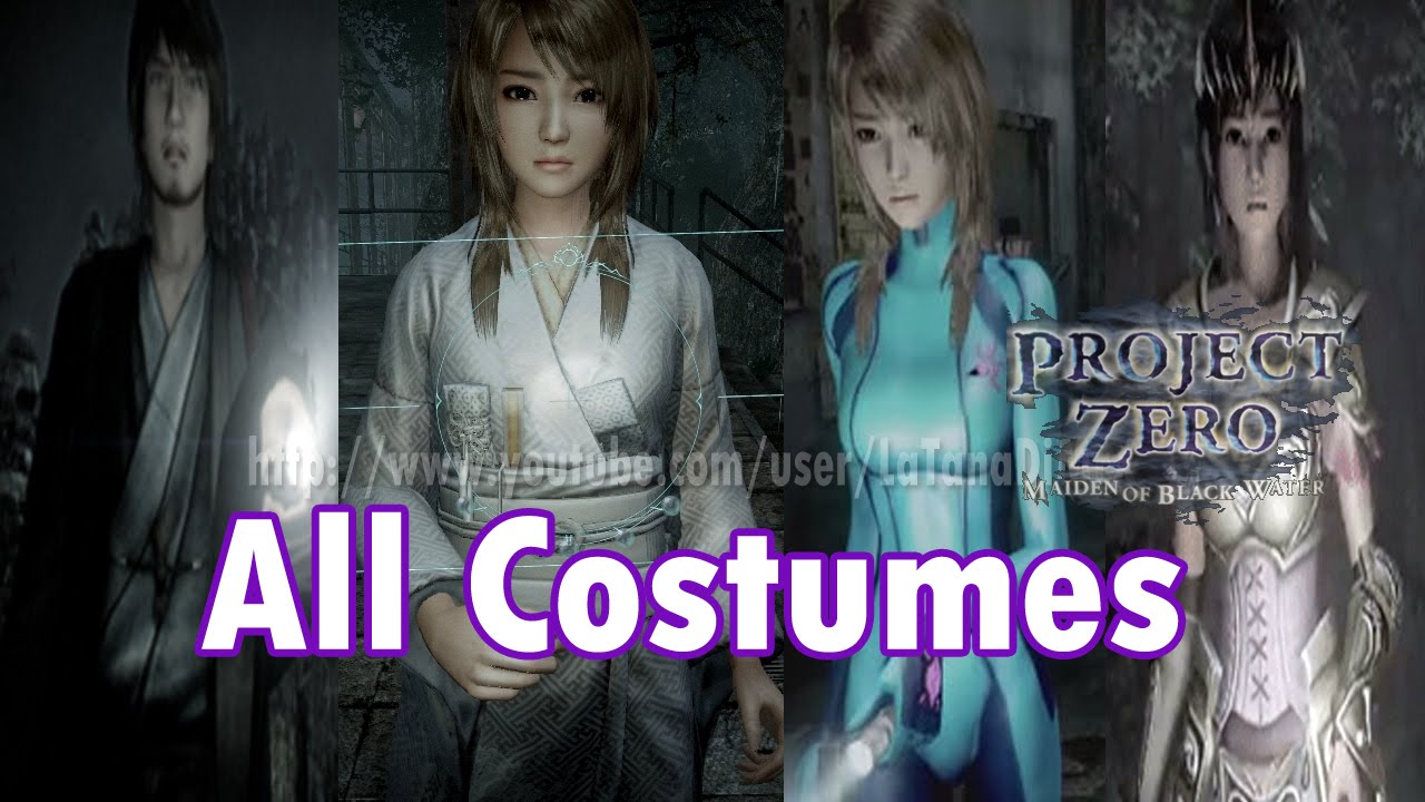 Project Zero Maiden of Black Water (零 〜濡鴉ノ巫女〜) All Costumes - YouTube