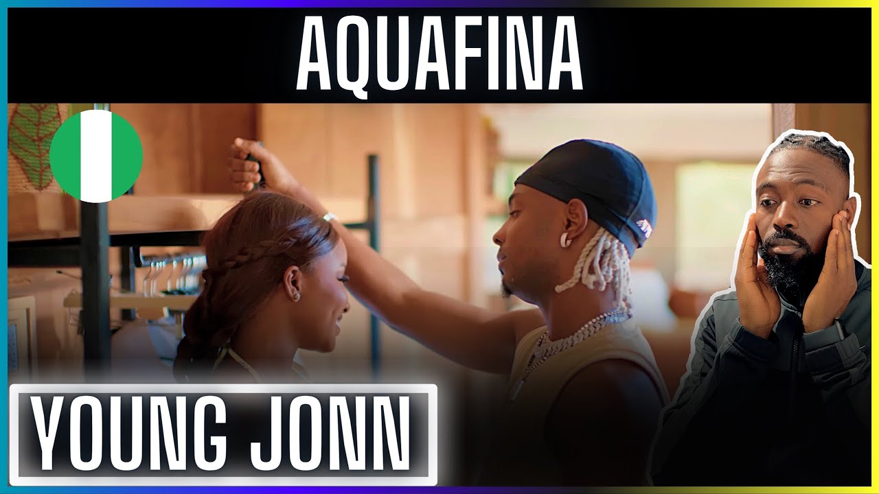 Young Jonn - Aquafina (Official Music Video) | Reaction - YouTube