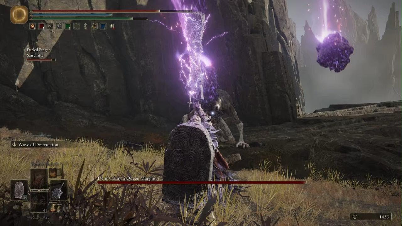 Sarah and her meteor shower spell VS a Boss - YouTube