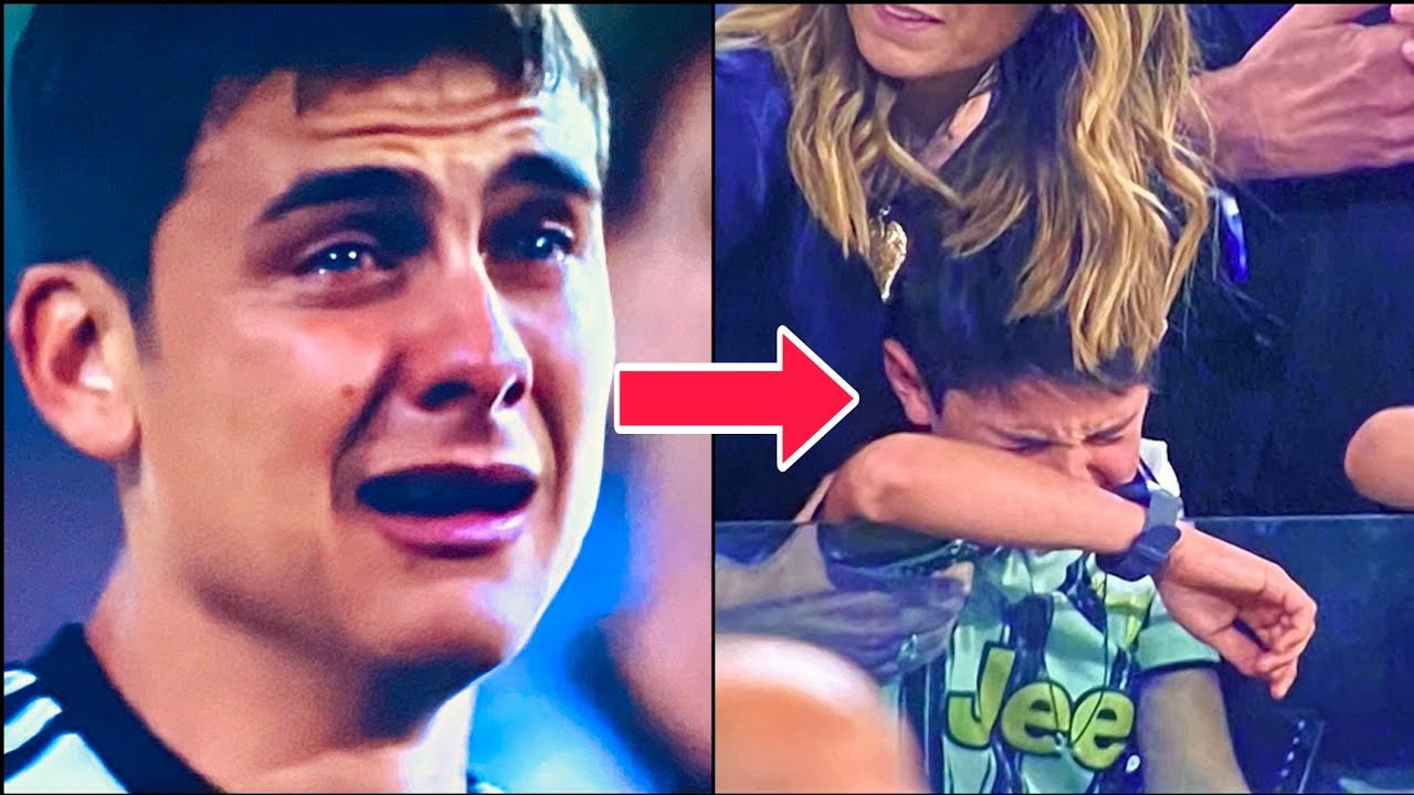 Paulo Dybala CRYING vs Lazio - YouTube