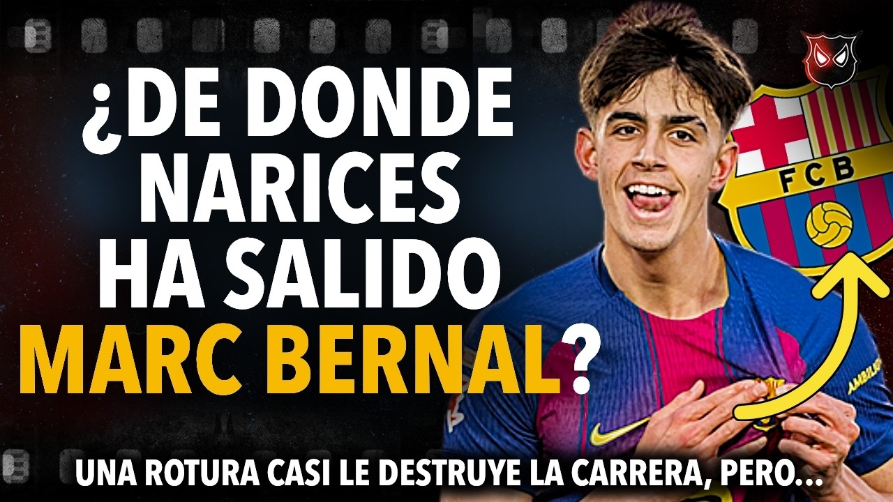 ¿Quien es MARC BERNAL? | Toda la Historia de la Nueva PERLA del BARÇA ...