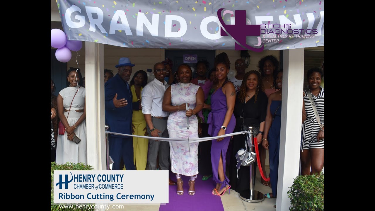 Ribbon Cutting for Sticks Diagnostics, July 12, 2025 - YouTube