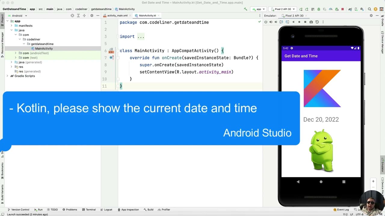How To Get Current Date And Time In Android Studio YouTube How To Get Current Date And Time In Android Studio YouTube