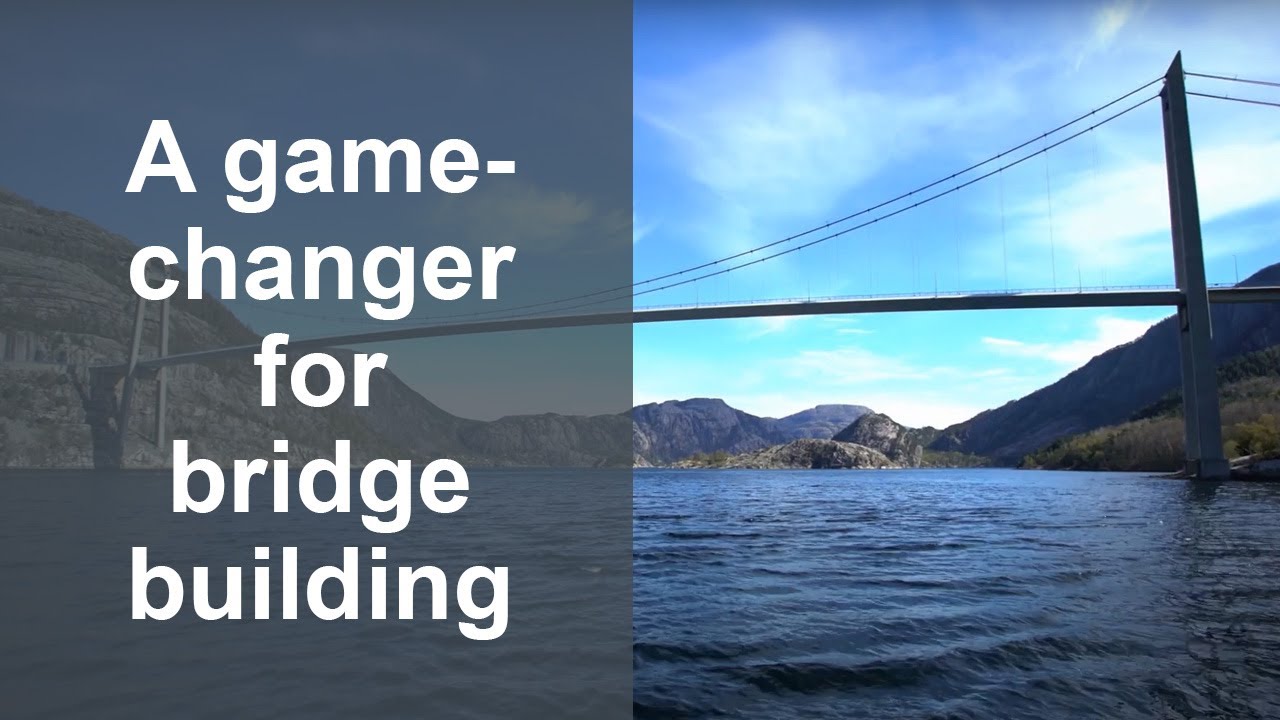 World’s first suspension bridge in aluminium - Langenuen | A new ...