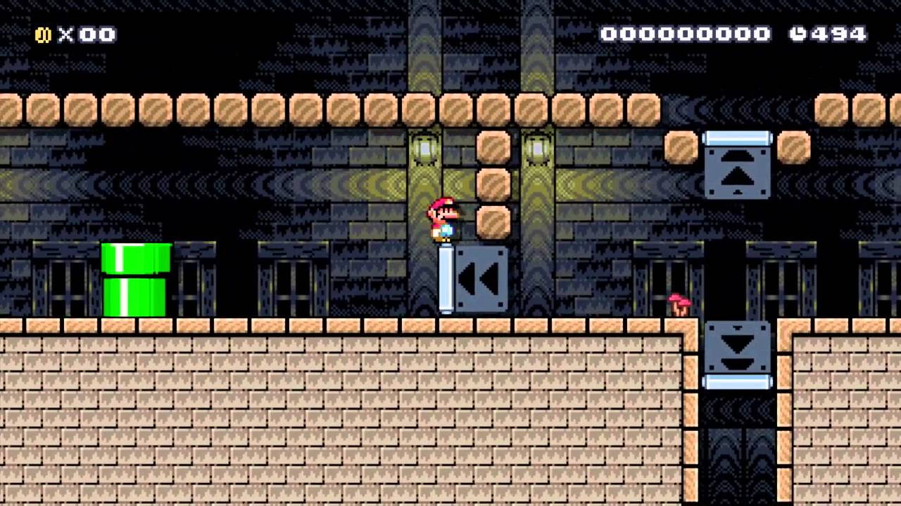 One Way Doors by Evan - Super Mario Maker - No Commentary 1AD - YouTube