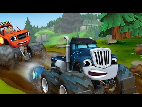 Blaze The Monster Machine : Jungles Mud Mountain Rescue 2023 - YouTube