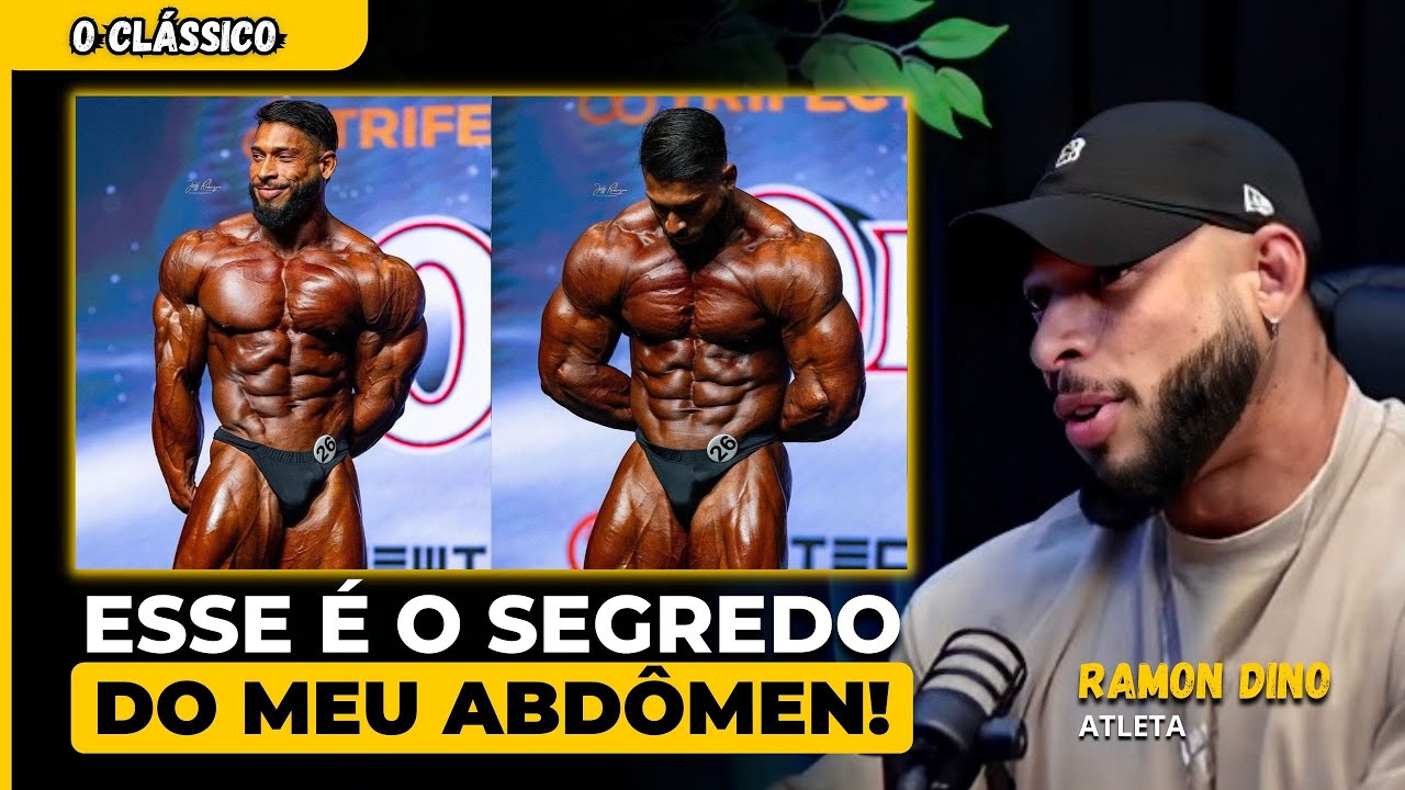 RAMON DINO ABRE O JOGO E REVELA COMO TER UM ABDÔMEN DEFINIDO | FLOW ...