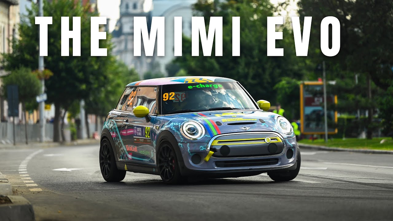 A Romanian Electric MINI Cooper Race Car - YouTube