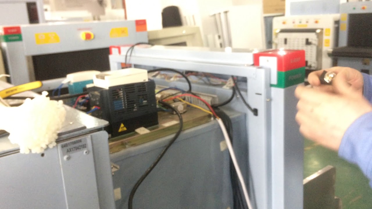 How to disassemble a x-ray machine AT6040B - part 5 - YouTube