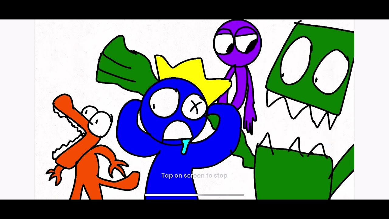 Pizza tower screaming meme Rainbow friends - YouTube