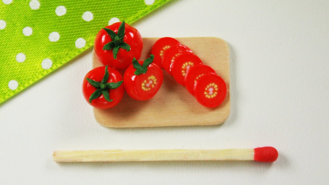 polymer clay Tomato Cane TUTORIAL - YouTube