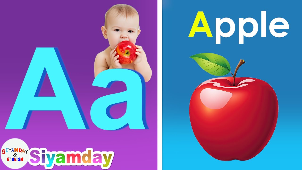 NEW A FOR APPLE A FOR ANT - ALPHABET SONG - YouTube