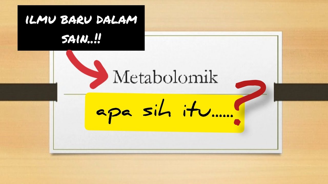 Metabolomik #Mikrobiologi - YouTube