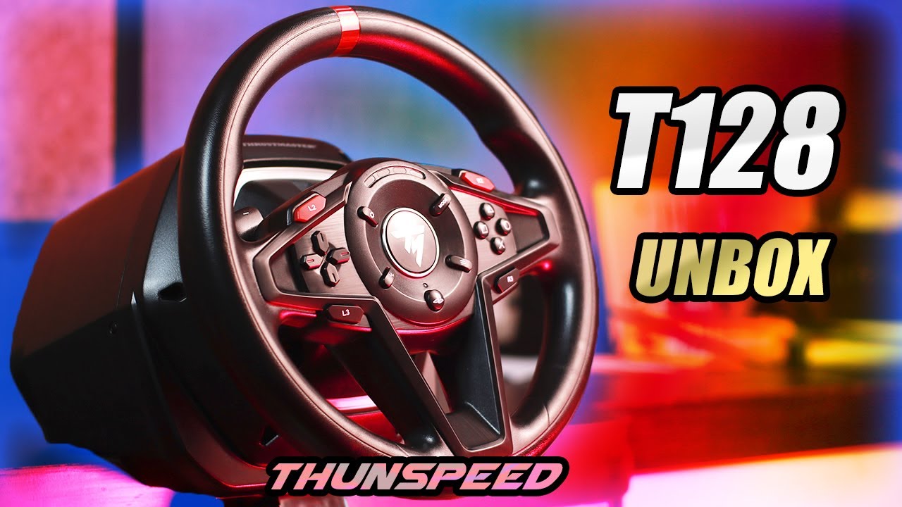 T128 จอยพวงมาลัยมีFFBที่ราคาถูกที่สุดในตอนนี้! #thrustmaster - YouTube