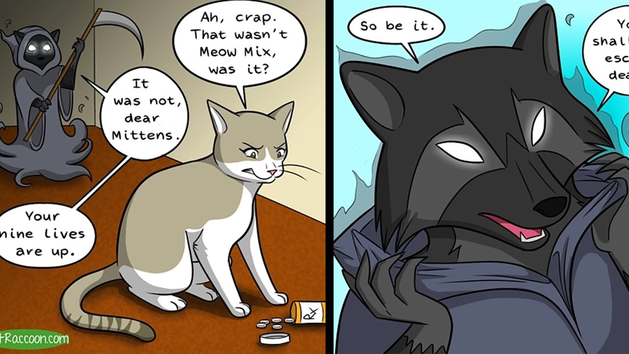 Animal Problem Comics With Cute Endings #35 - YouTube