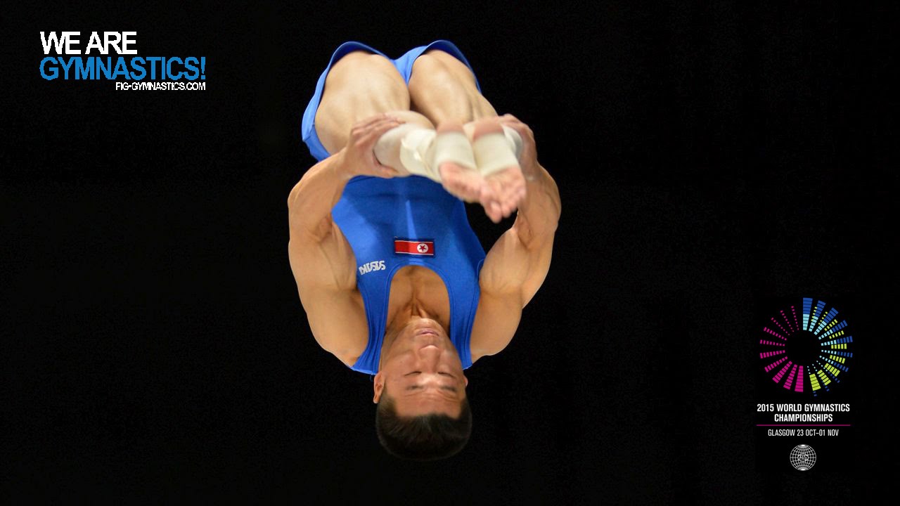RI Se Gwang (PRK) - 2015 Artistic Worlds - Qualifications Vault 1 - YouTube