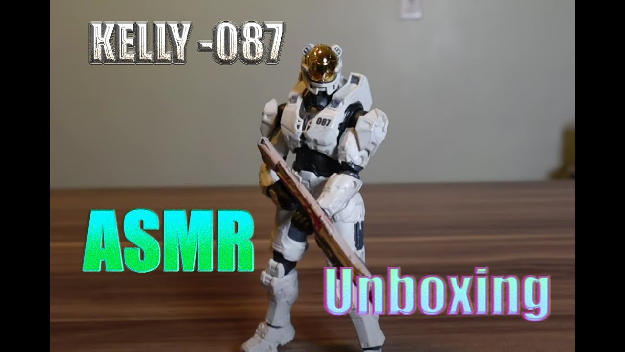 Halo Spartan KELLY 087 Spartan Collection ASMR Unboxing (Series 5 ...