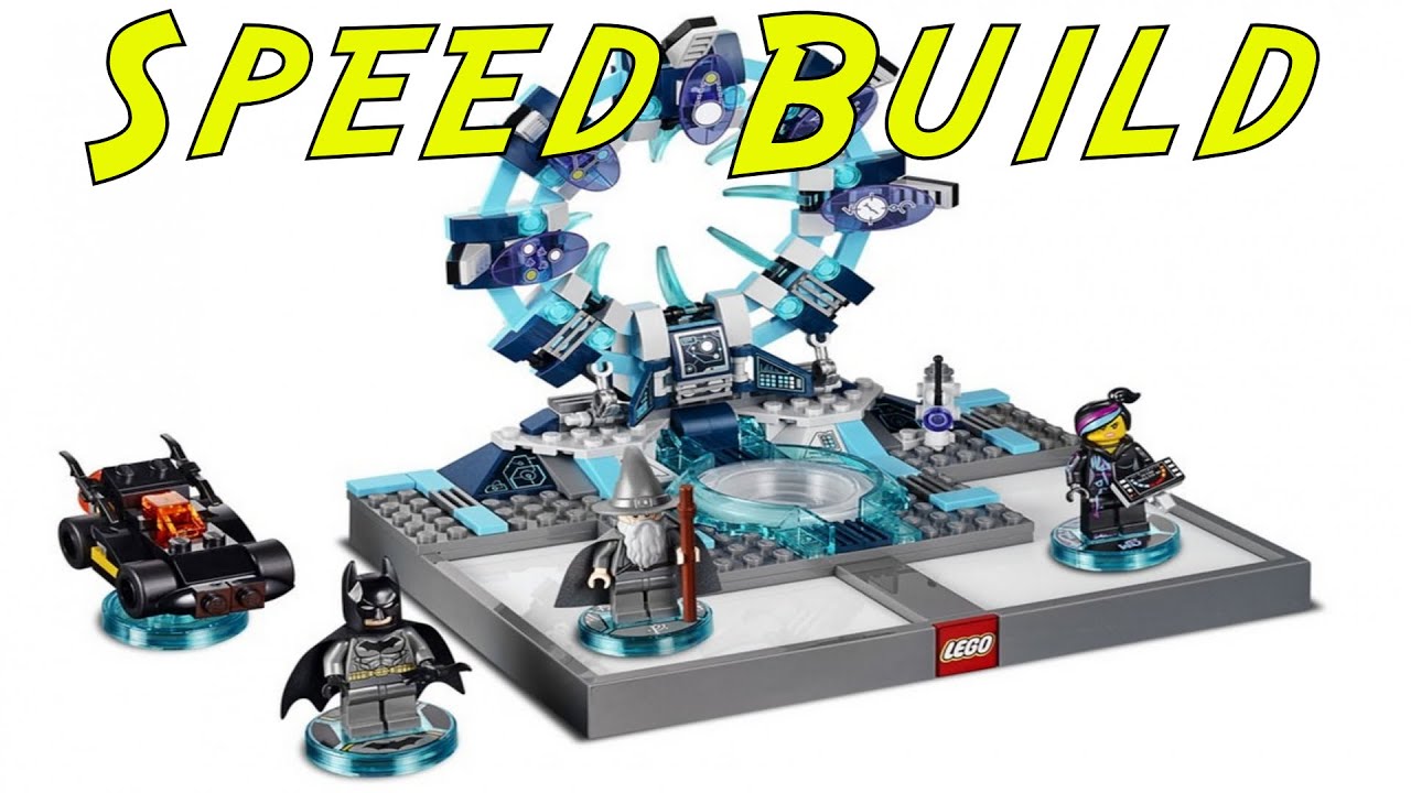 Lego: Dimensions - Starter Pack Dimension Portal Speed Build - YouTube