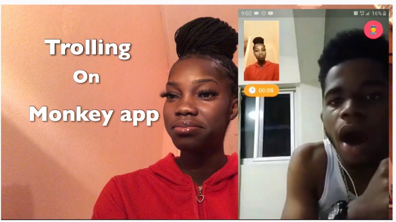 Trolling On Monkey App - YouTube