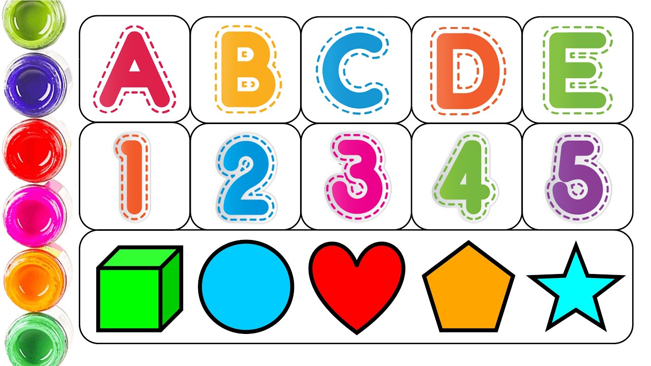 A to Z Alphabets for kids, collection for writing along dotted line ...