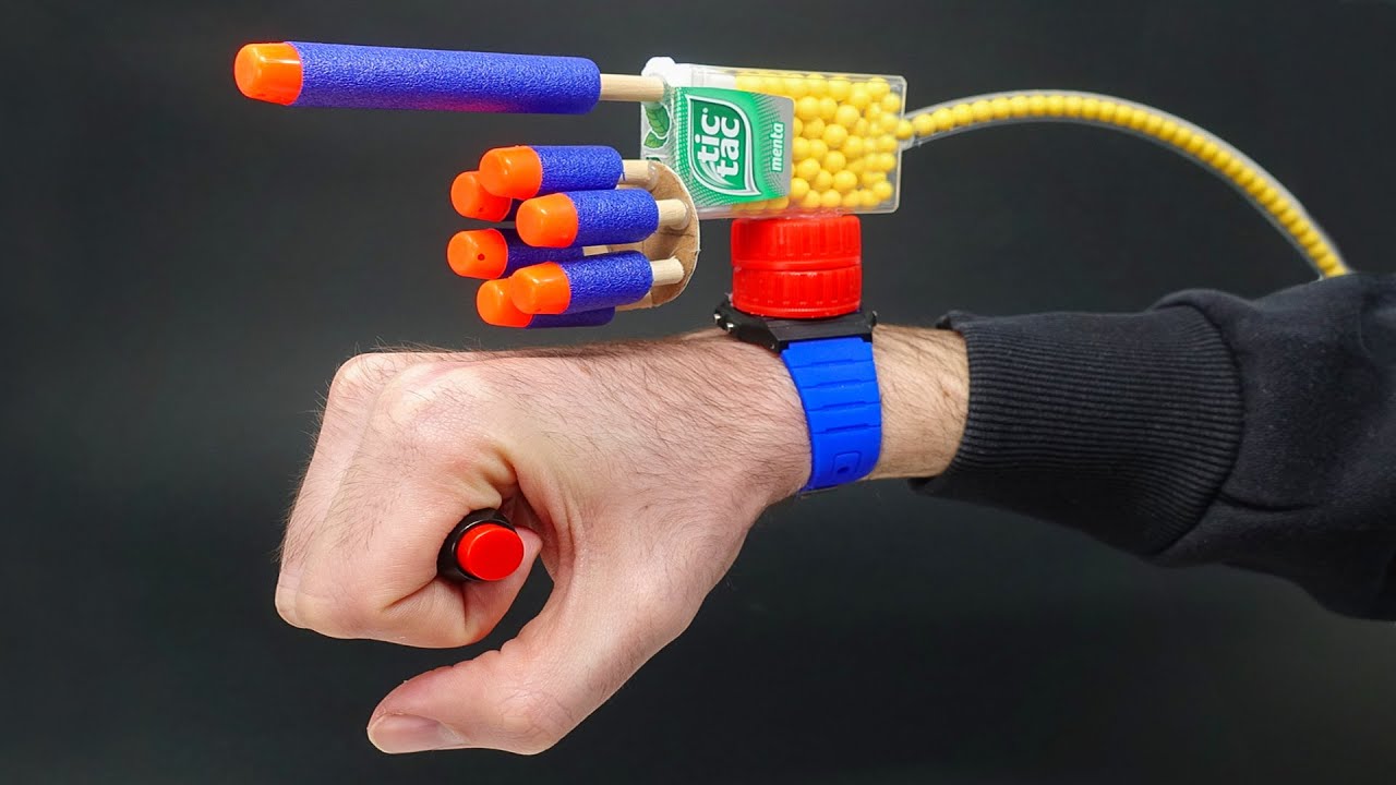 Making a POWERFUL NERF Blaster Clock 🔥🔫 - YouTube