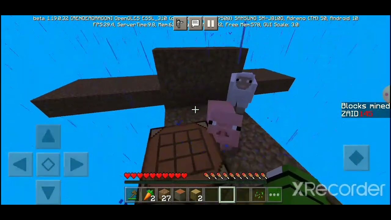 MINECRAFT ONE BLOCK SURVIVAL SERIES #1 - YouTube