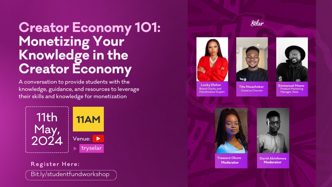 Creator Economy 101: Monetizing Your Knowledge in the Creator Economy - YouTube