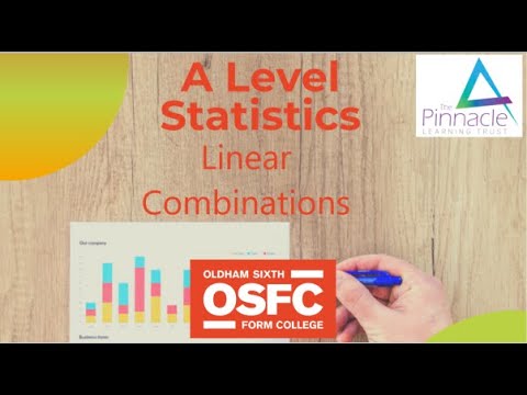 A level Statistics - Linear combinations changes to expectation and ...