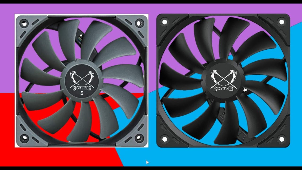 Scythe Kaze Flex vs Kaze Flex II Review (Old Testing Method) - YouTube