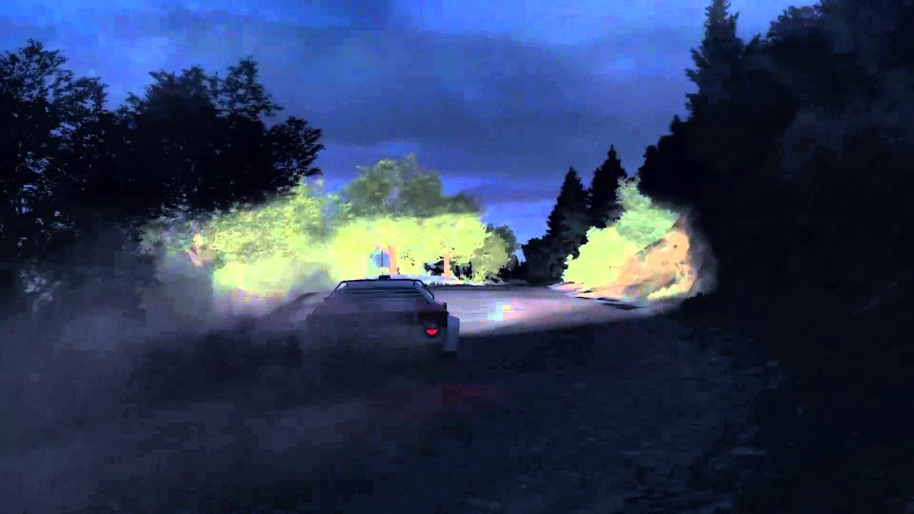 Dirt Rally at Night - YouTube