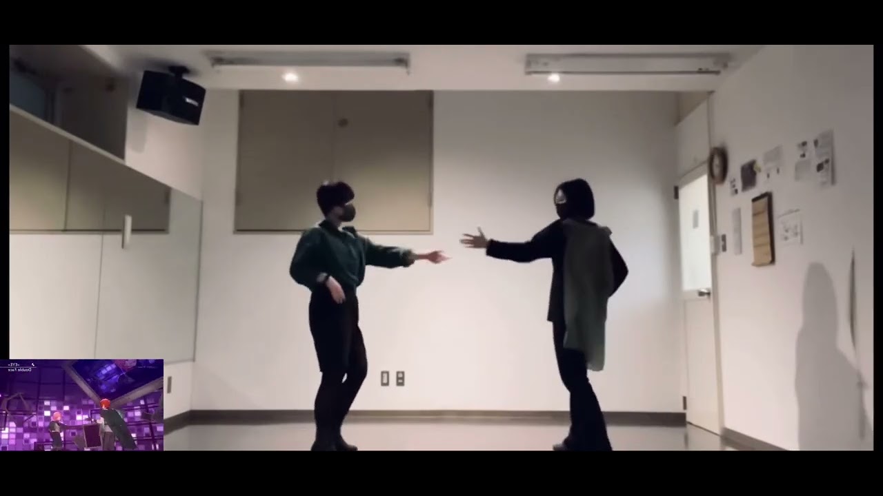 (Double Face) =EYE= (dance practice mirrored fixed camera) (ensemble ...