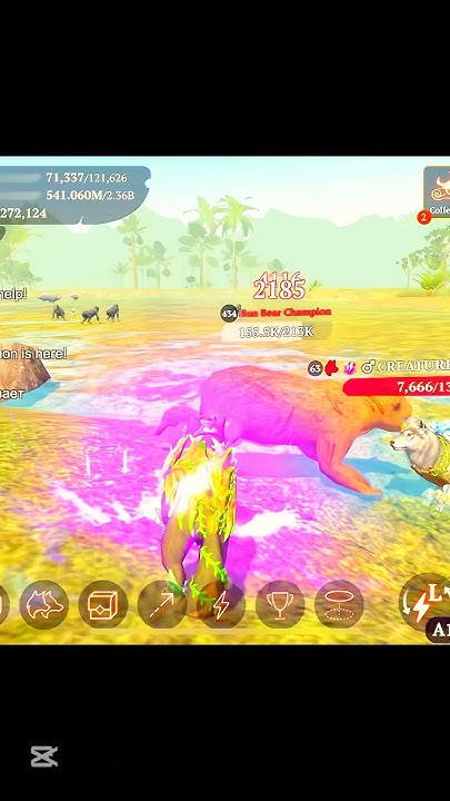 Ultimate Victory! The Wolf🐺 Outsmarts Sun Bear Champion 🧸 in Map 7‼️ ...