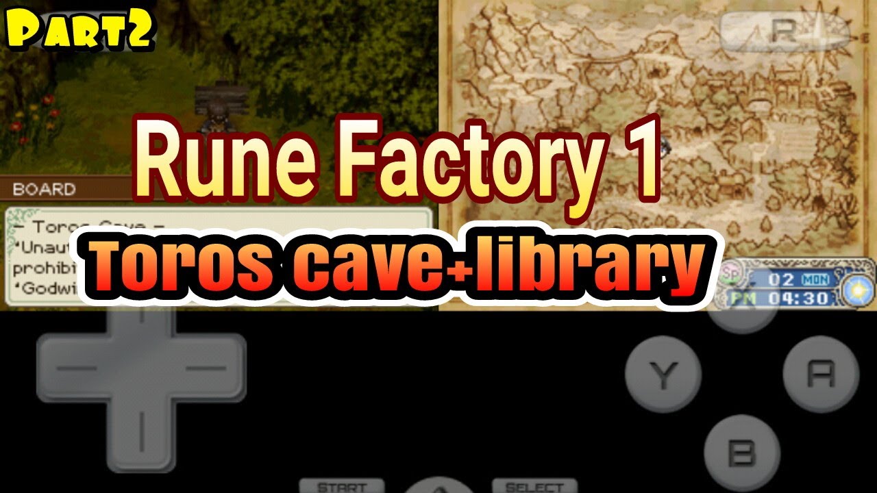 Rune Factory Membuka toros cave - YouTube