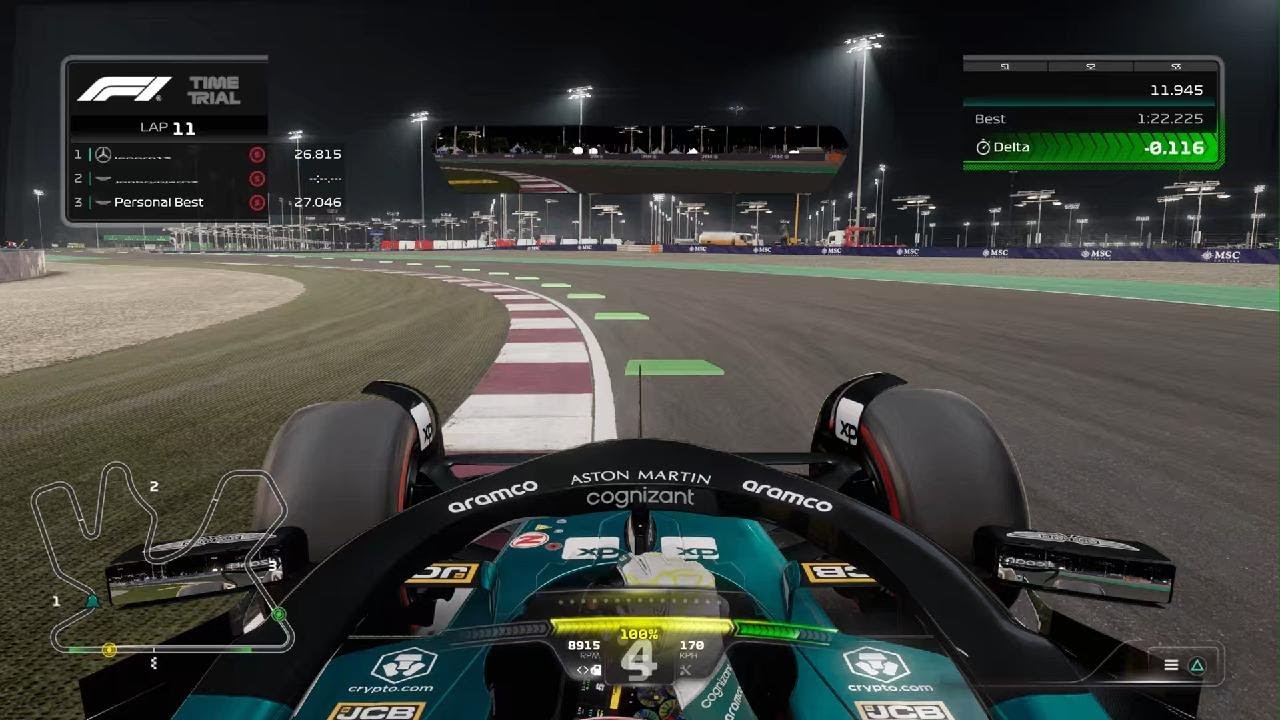 F1 23 Qatar Time Trial YouTube F1 23 Qatar Time Trial YouTube